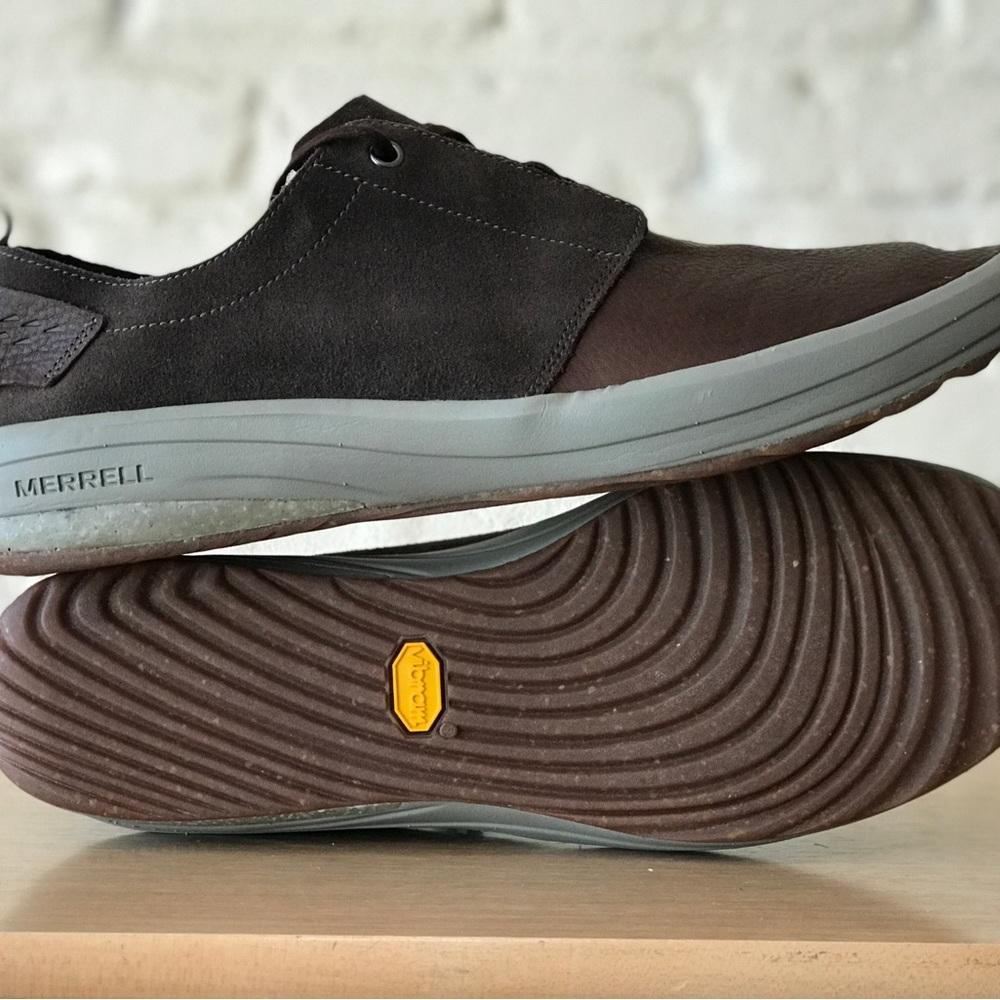 New Merrell Gridway Low Ltr Espresso Leather Men's Ca… - Gem